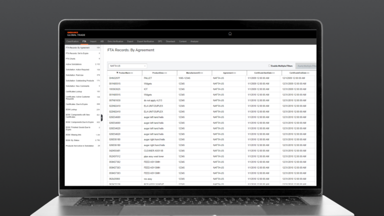 Request a demo - ONESOURCE Free Trade Agreement | Australia | Thomson ...