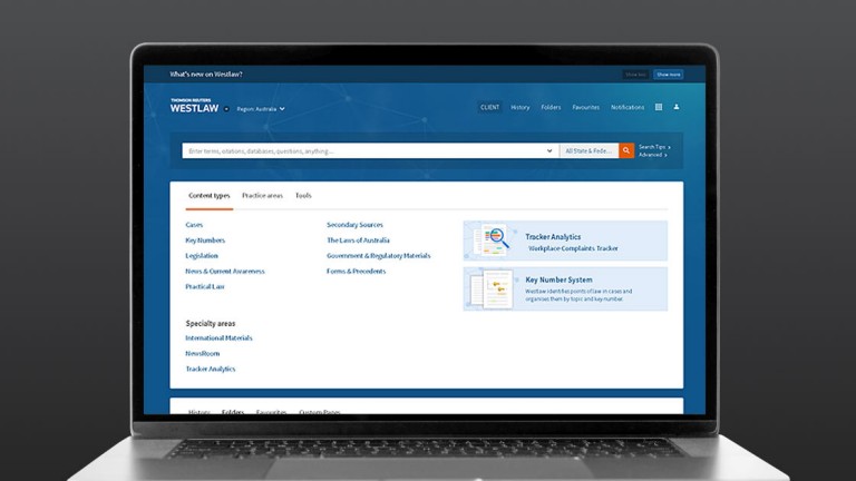 Features - Westlaw | Australia | Thomson Reuters