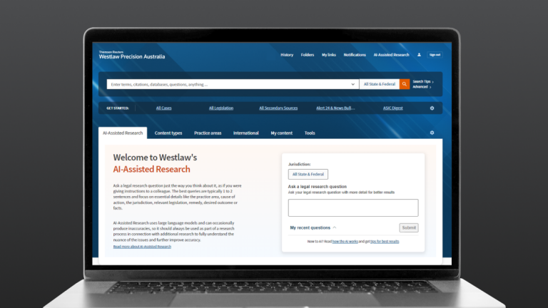 Advanced legal features on Westlaw Precision Australia | Thomson ...