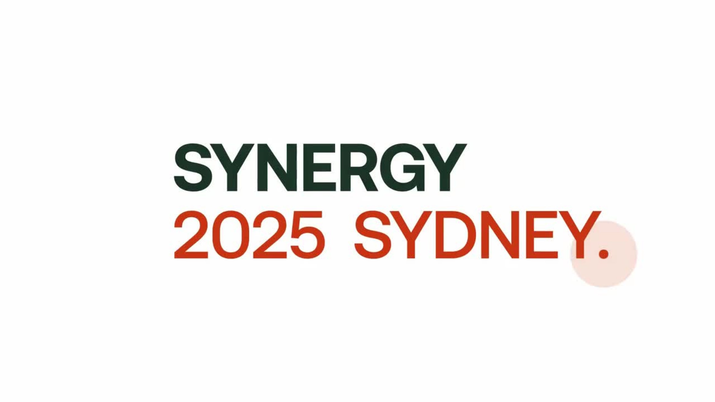 Thomson Reuters SYNERGY Sydney 2025 | Australia | Thomson Reuters