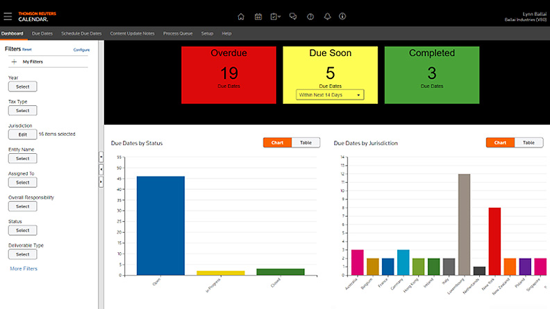 Calendar | ONESOURCE | Australia | Thomson Reuters